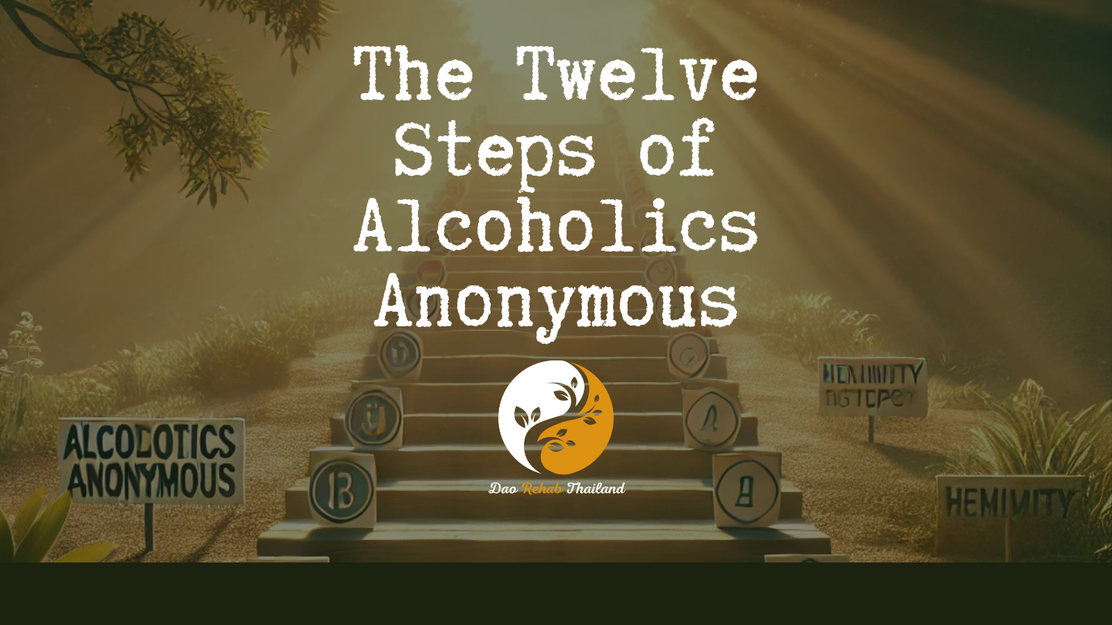 The Twelve Steps of Alcoholics Anonymous - Dao-Rehab-Thailand